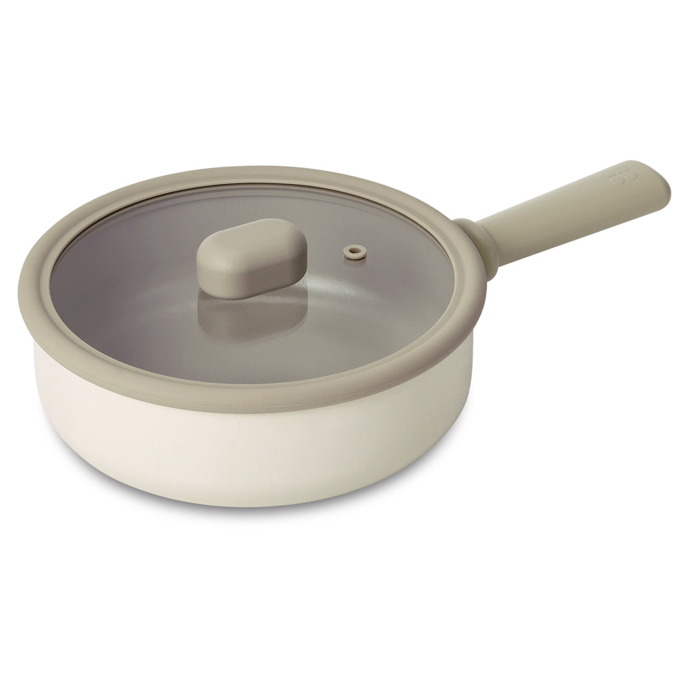 Neoflam Chou Chou 20cm Wok Induction includes a Glass lid with Silicon