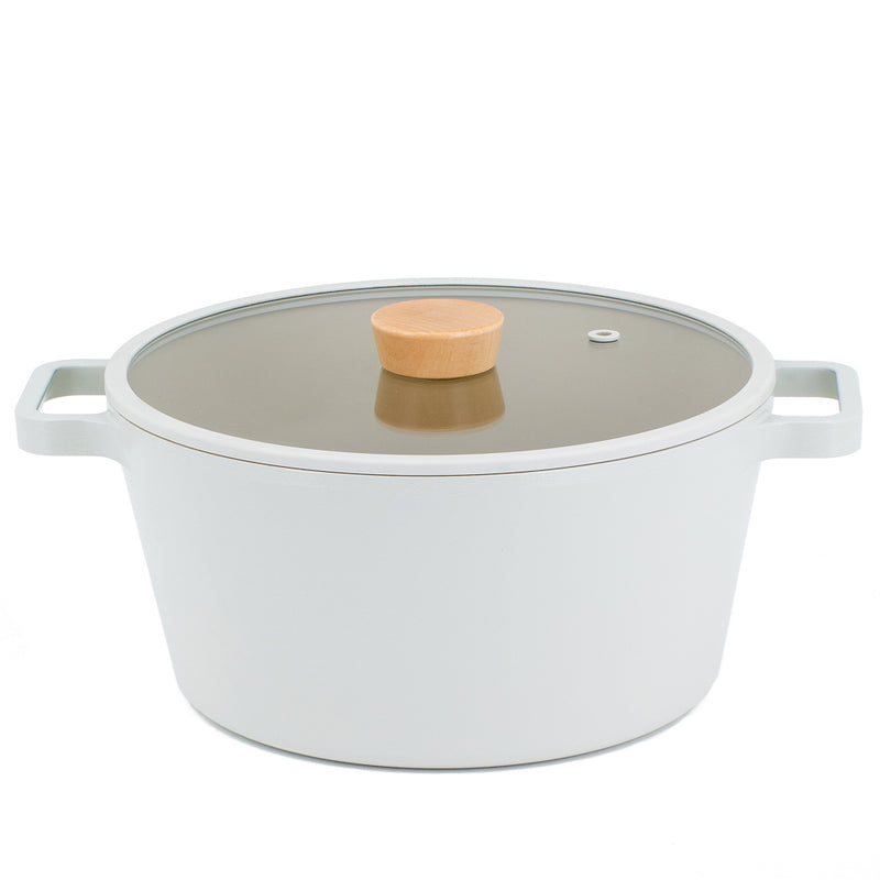 Neoflam Fika 22cm and 24cm stockpot set