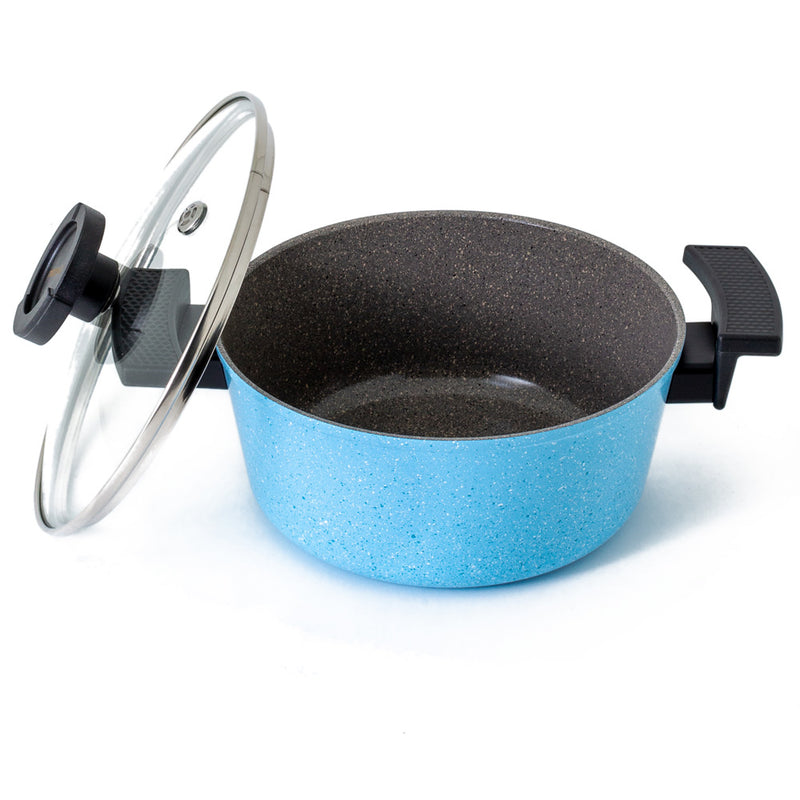 Neoflam Luke Hines 20cm Casserole Induciton Marble blue