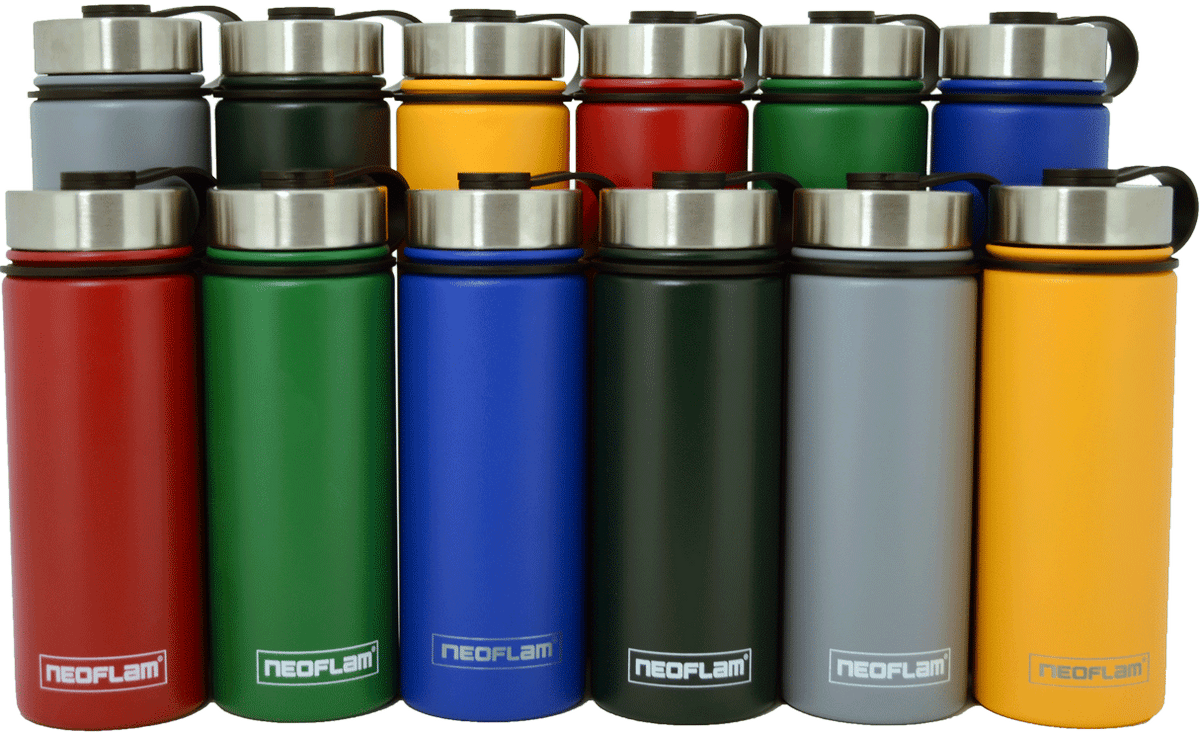 500ml Neoflam Skinny Stainless Steel Double Walled and Vacuum Insulate