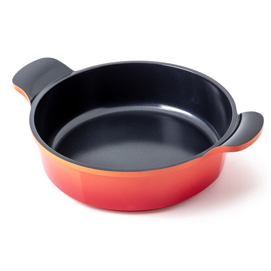 Neoflam Venn 24cm Low casserole Induction Orange